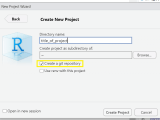 Getting Your Project Set Up With Version Control In Rstudio