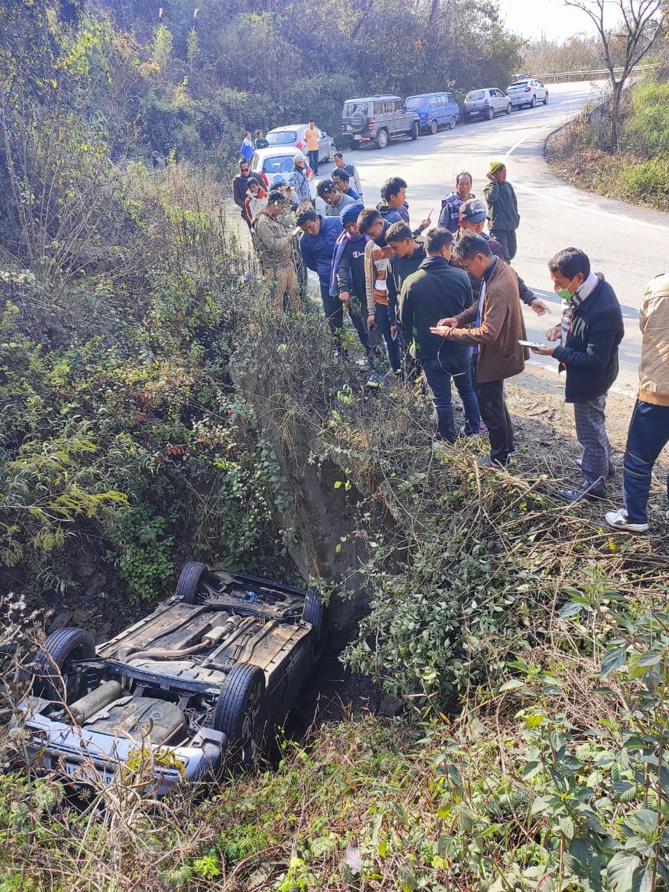 Worsening road conditions cause several accidents at Mao area