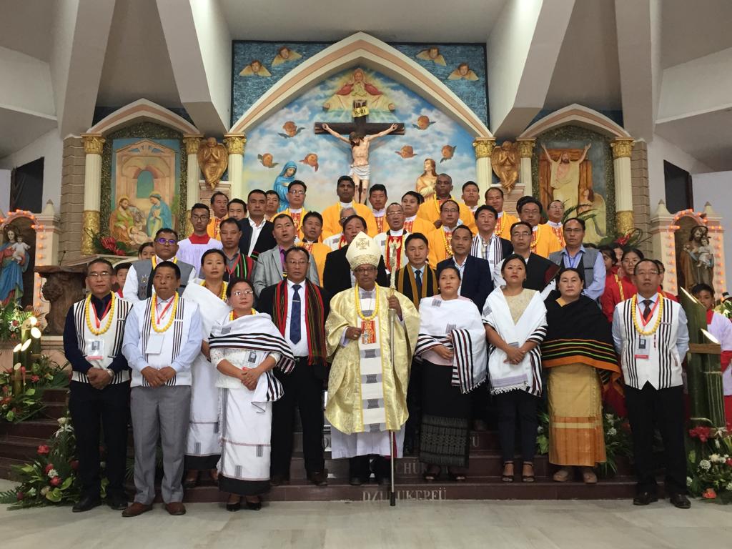 Angami Catholic Union 12th triennial convention culminates
