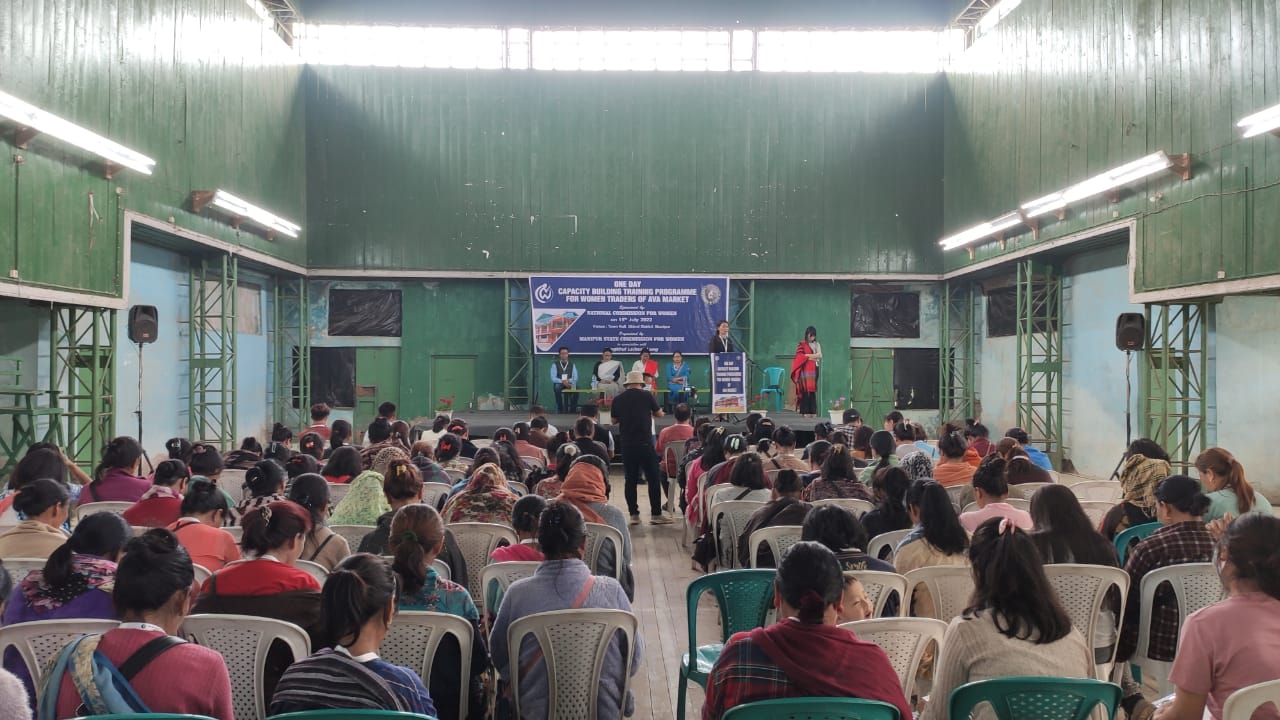 One day capacity building training for women traders of Ava Market held ...