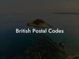 Postcode Example