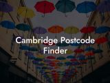 Cambridge Postcode Finder