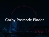 Corby Postcode Finder