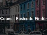 Council Postcode Finder