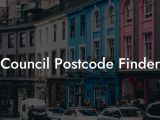 Council Postcode Finder
