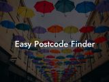 Easy Postcode Finder