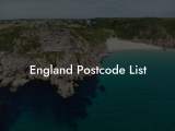 Uk Postcode Format