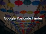 Google Postcode Finder