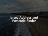 Jersey Address And Postcode Finder