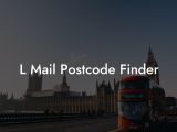 L Mail Postcode Finder