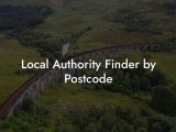 Local Authority Finder By Postcode