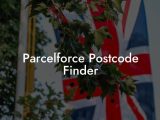 Parcelforce Postcode Finder