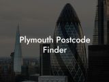 Plymouth Postcode Finder Uk Postcode Database Csv Mysql Postcodes