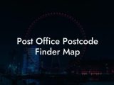 Post Office Postcode Finder Map