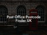 Post Office Postcode Finder Uk