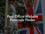 Post Office Website Postcode Finder