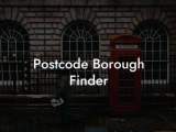 Postcode Borough Finder