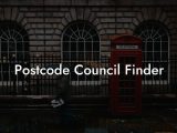 Postcode Council Finder