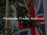Postcode Finder Android