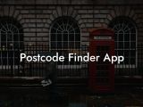 Postcode Finder App