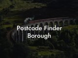 Postcode Finder Borough