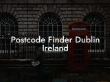 Postcode Finder Dublin Ireland