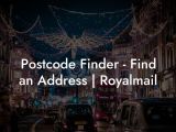 Postcode Finder Find An Address Royalmail Uk Postcode Database