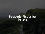 Postcode Finder For Ireland