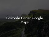 Postcode Finder Google Maps