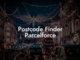 Postcode Finder Parcelforce