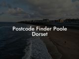 Postcode Finder Poole Dorset