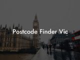 Postcode Finder Vic