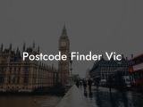 Postcode Finder Vic