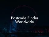 Postcode Finder Worldwide