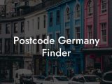 Postcode Germany Finder