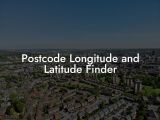 Postcode Longitude And Latitude Finder