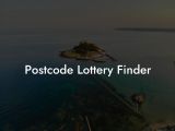 Postcode Lottery Finder