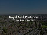 Royal Mail Postcode Checker Finder