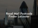 Royal Mail Postcode Finder Leicester
