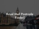 Royal Mail Postcode Finder