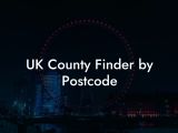 Uk County Finder By Postcode