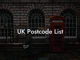 Scotland Postcode List Uk Postcode Database Csv Mysql Postcodes