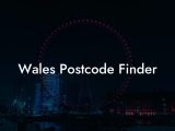 Wales Postcode Finder