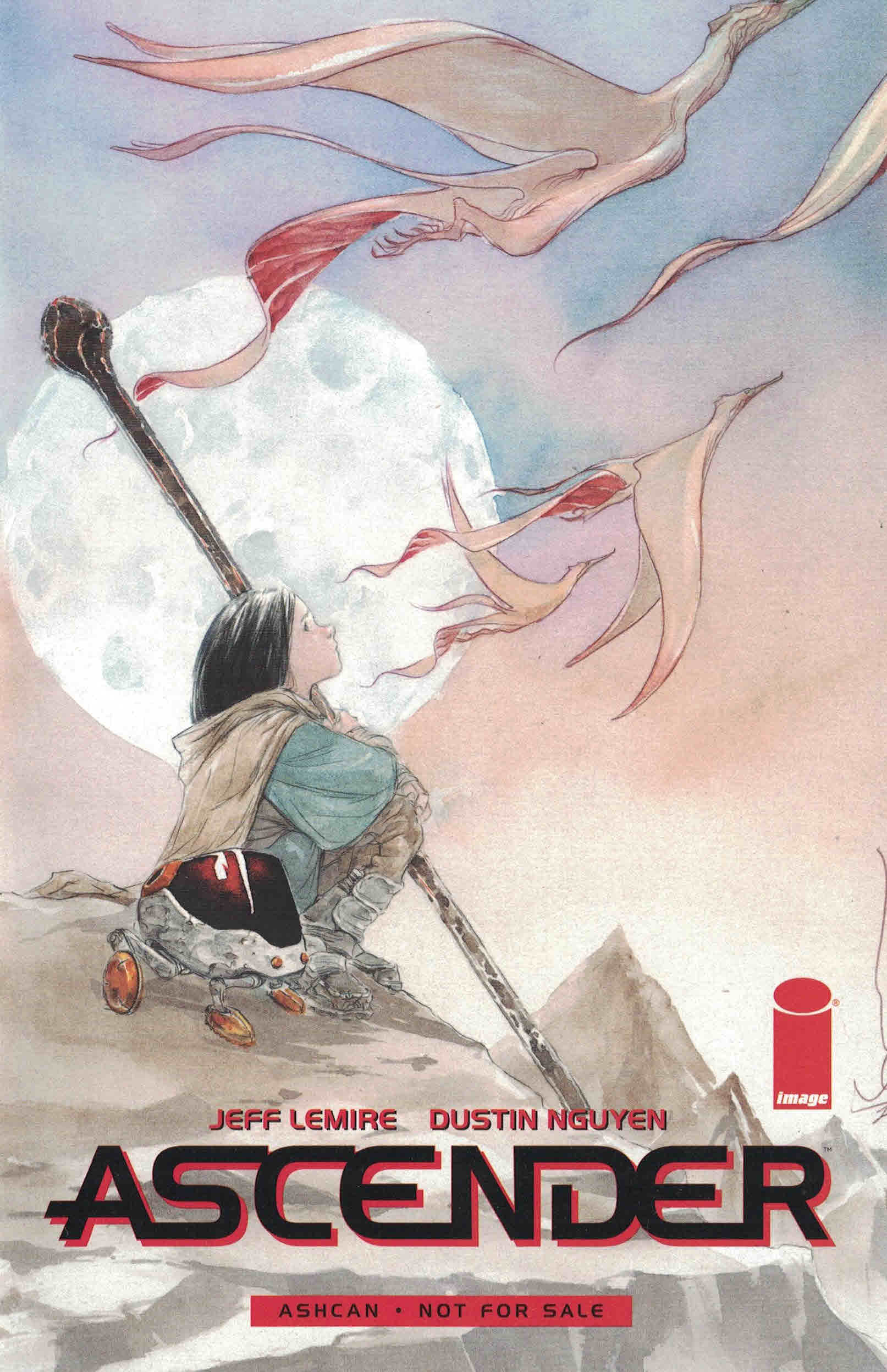 Ascender Ashcan #1 ComicsPRO Variant Image 2019 Jeff Lemire Nguyen ...