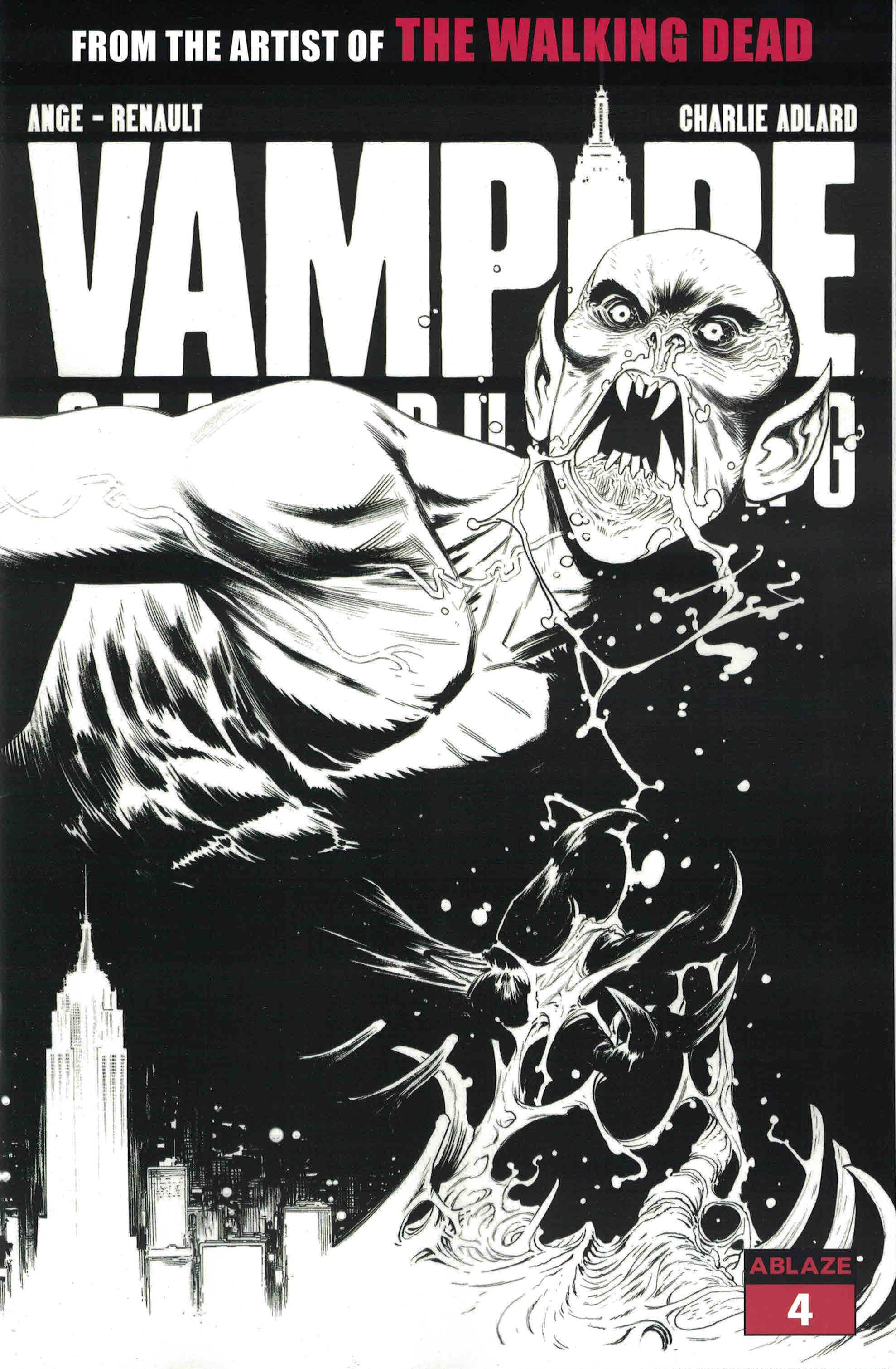 Vampire State Building #4 1:10 Cliff Rathburn Glow in the Dark Variant ...