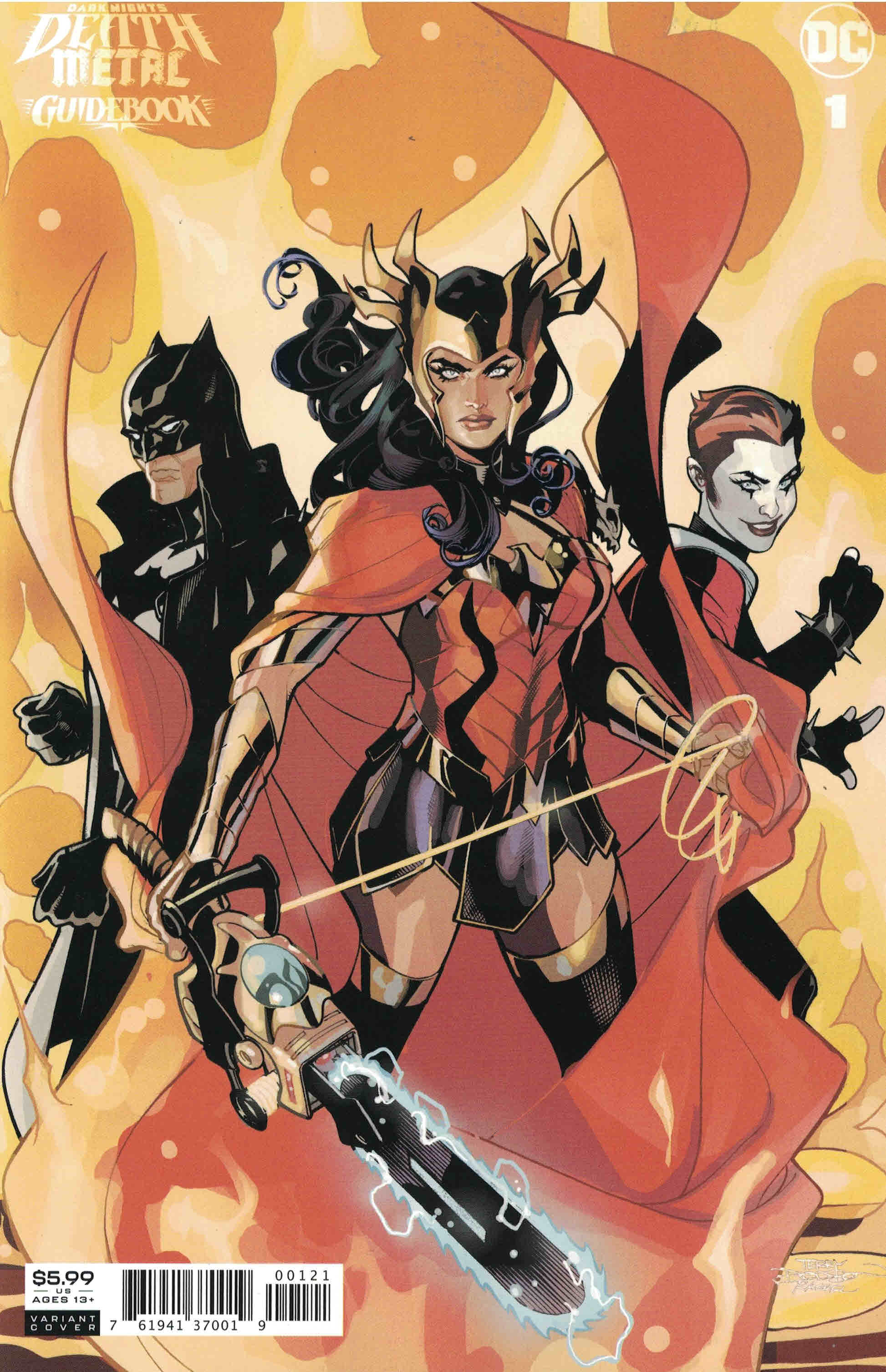 Dark Nights Death Metal Guidebook #1 1:25 Terry Dodson Variant DC 2020 ...