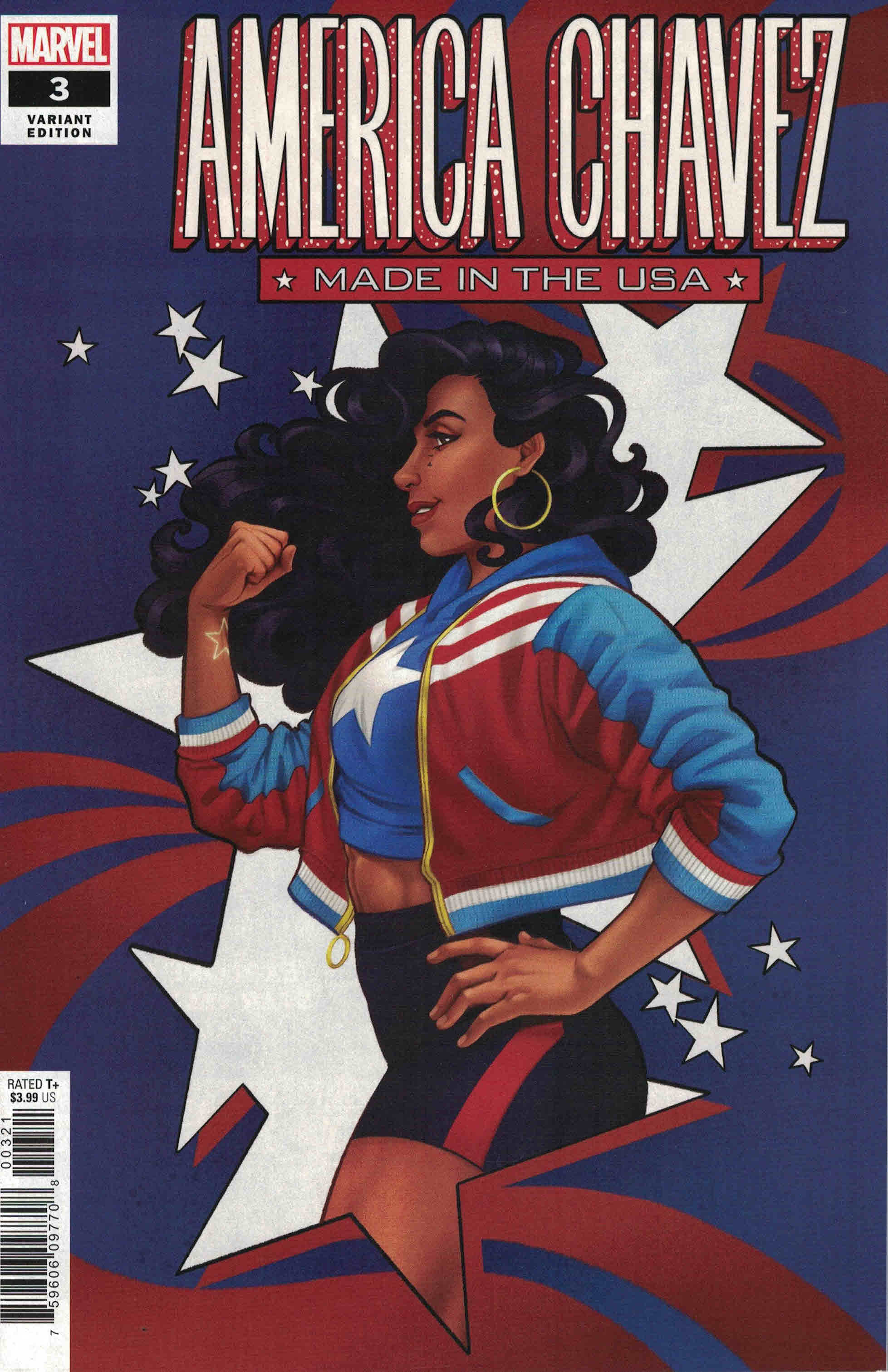 America Chavez #3 Cola B CVR Marvel 2020 Kalinda Vazquez 1st Catalina ...