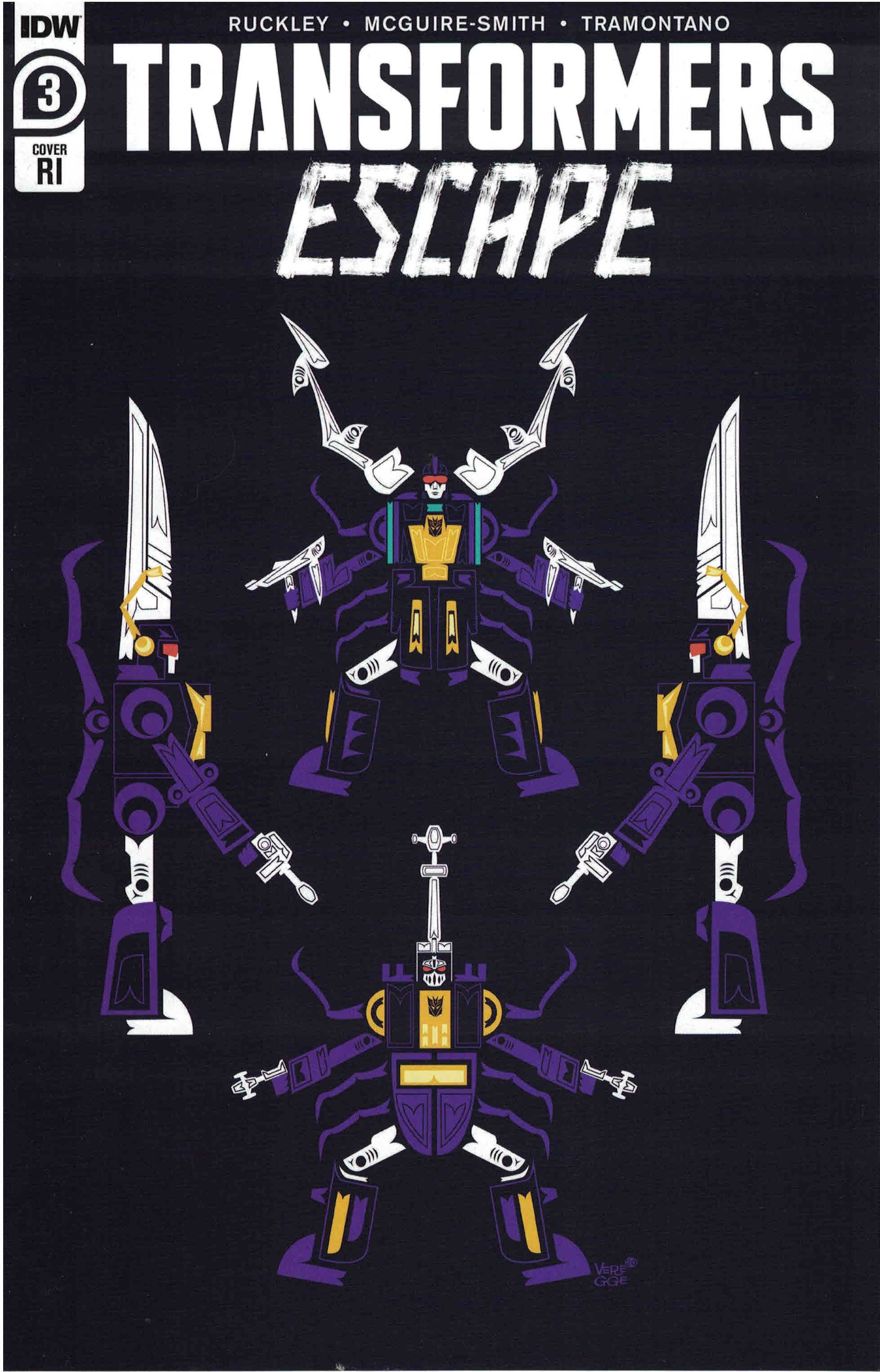 Transformers Escape #3 1:10 Sara Pitre-Durocher Variant IDW 2020 Ruckley – Ultimate Comics