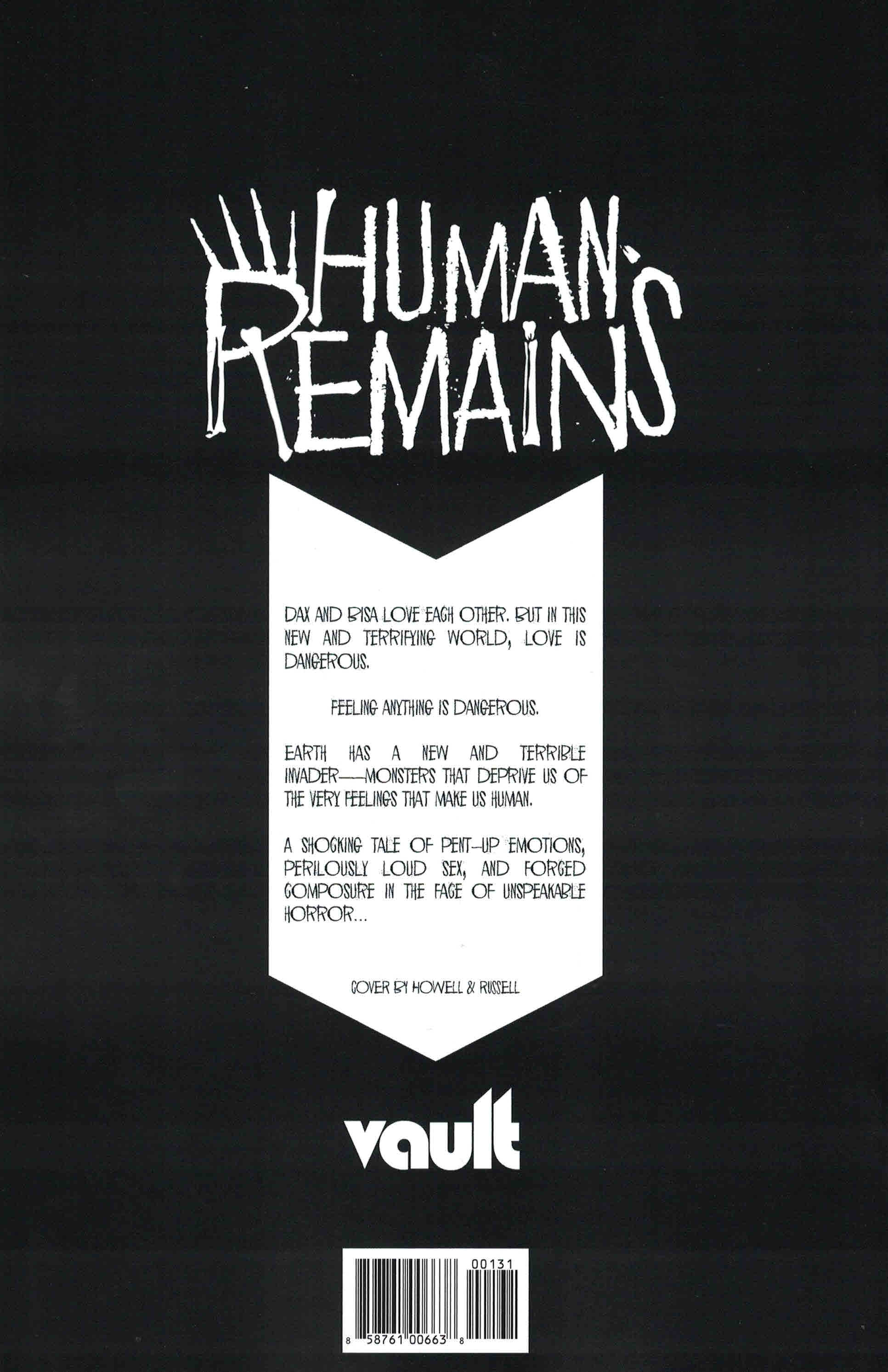 Human Remains #1 1:15 Corin Howell Variant Vault 2021 – Ultimate Comics