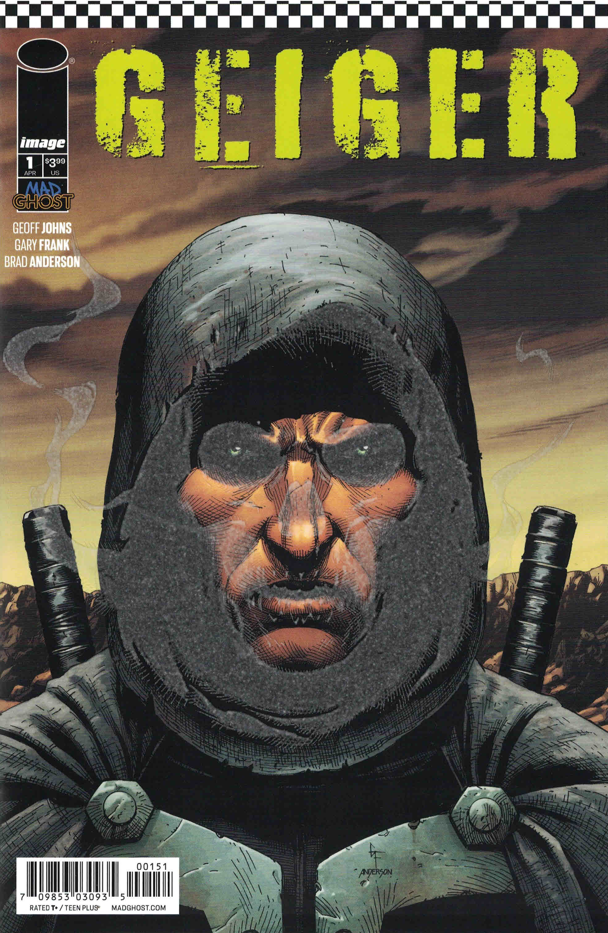 Geiger #1 Gary Frank Glow in the Dark Variant Geoff Johns Image 2021 ...